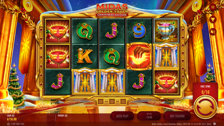 Play Midas Christmas Edition Online at Midnite Casino - Midnite